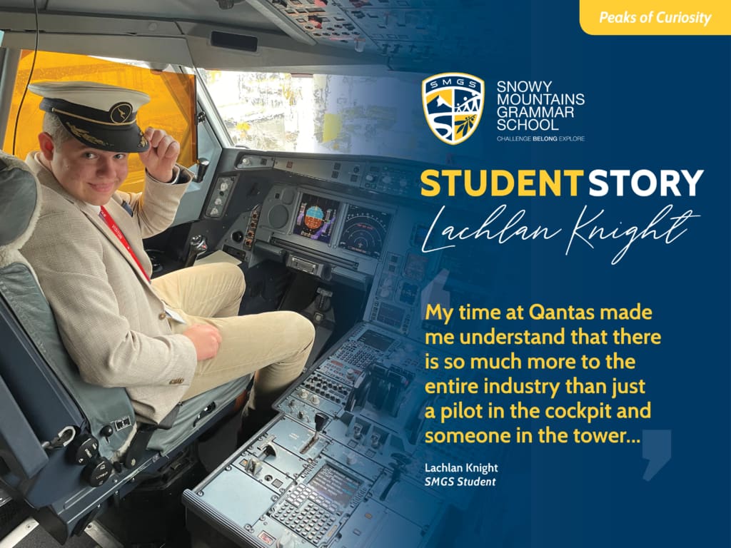 Student Story - Lachlan Knight, Qantas Work Experience Q & A | Snowy ...